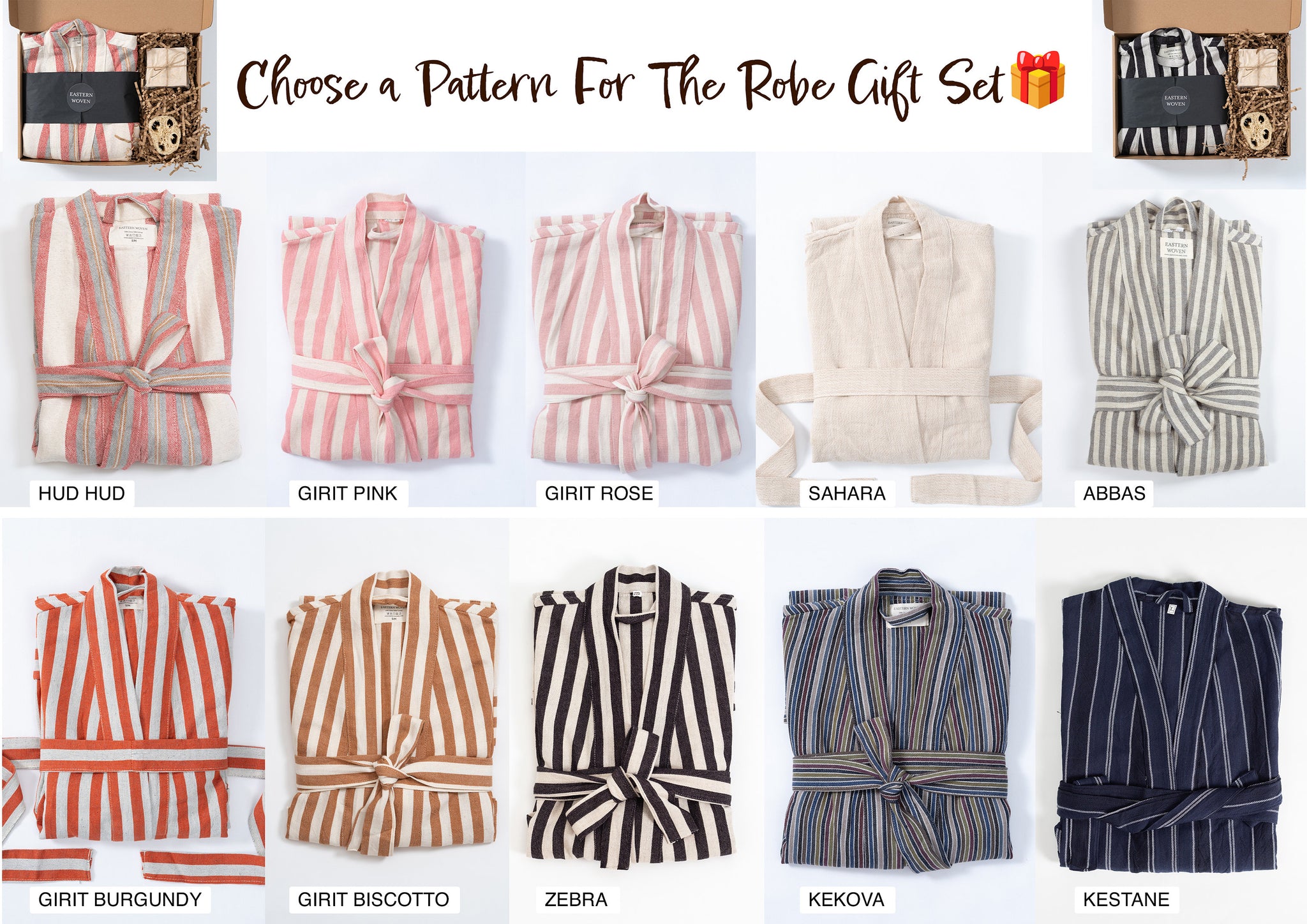 Robe Gift Set – Eastern Woven